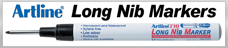 Long Nib Markers | InspectionStamps.com